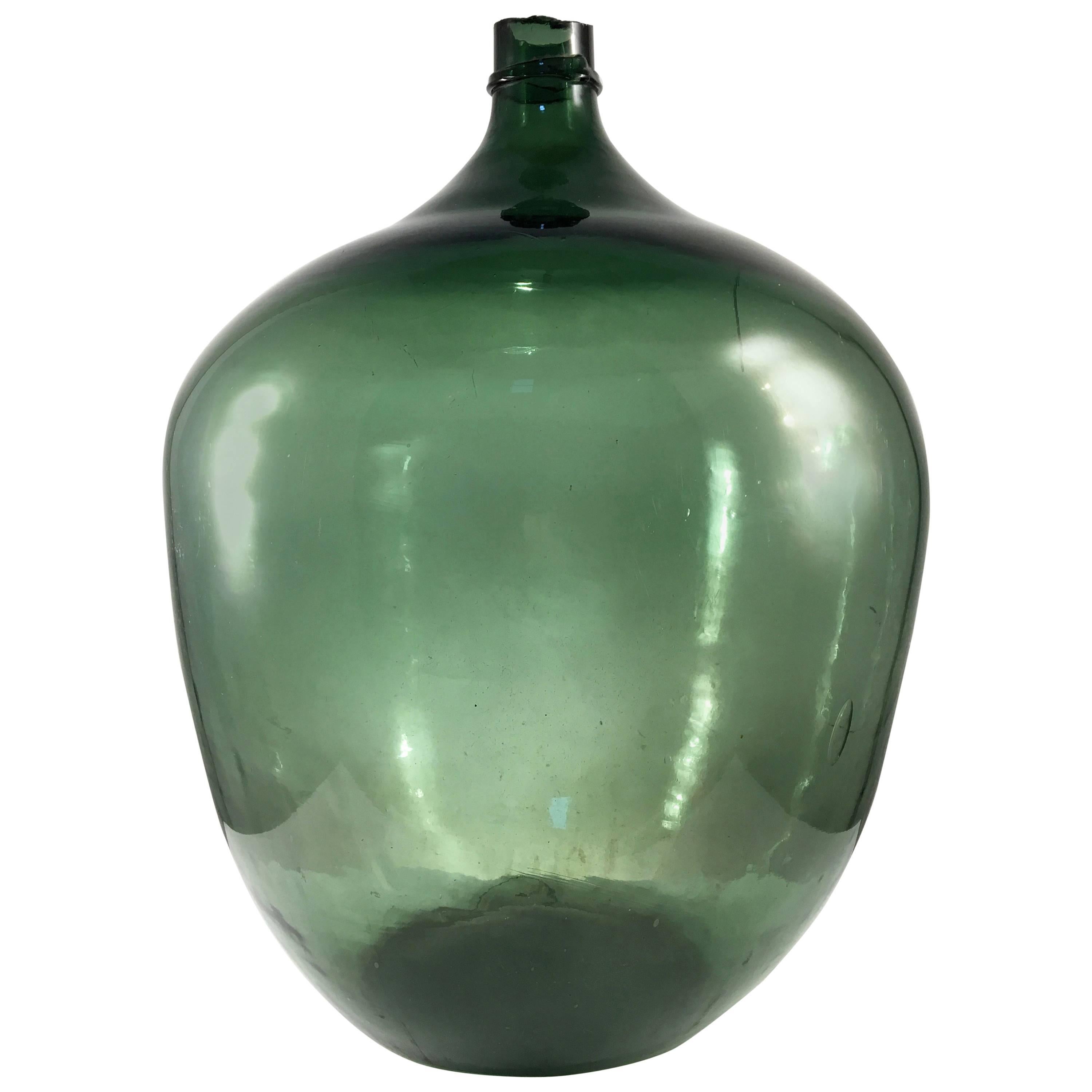 Large Blown Demijohn Bottle, France at 1stDibs | large demijohn, large ...