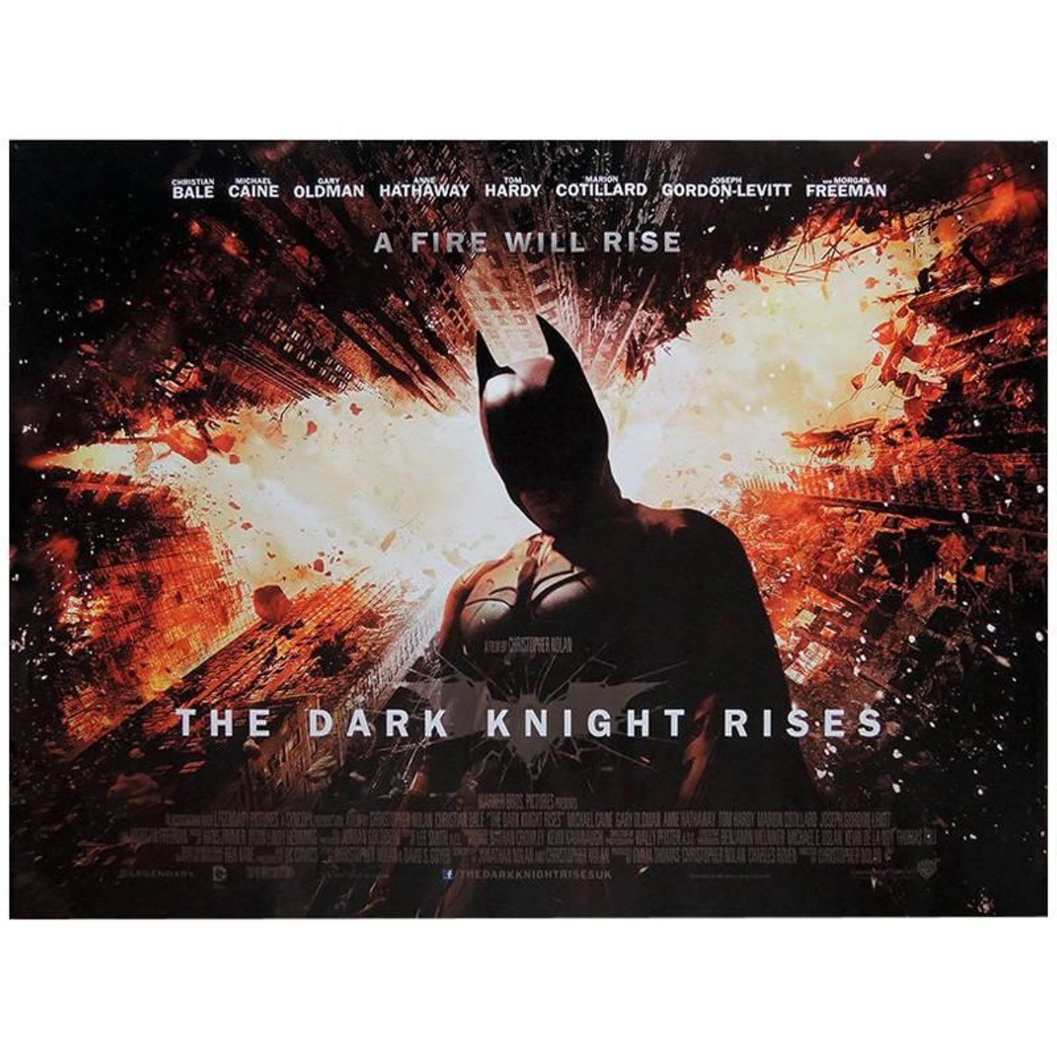 Dark Knight Rises Official Movie Poster