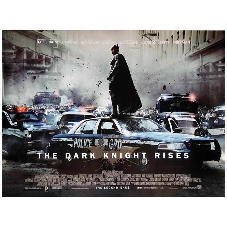 Dark Knight Rises Official Movie Poster