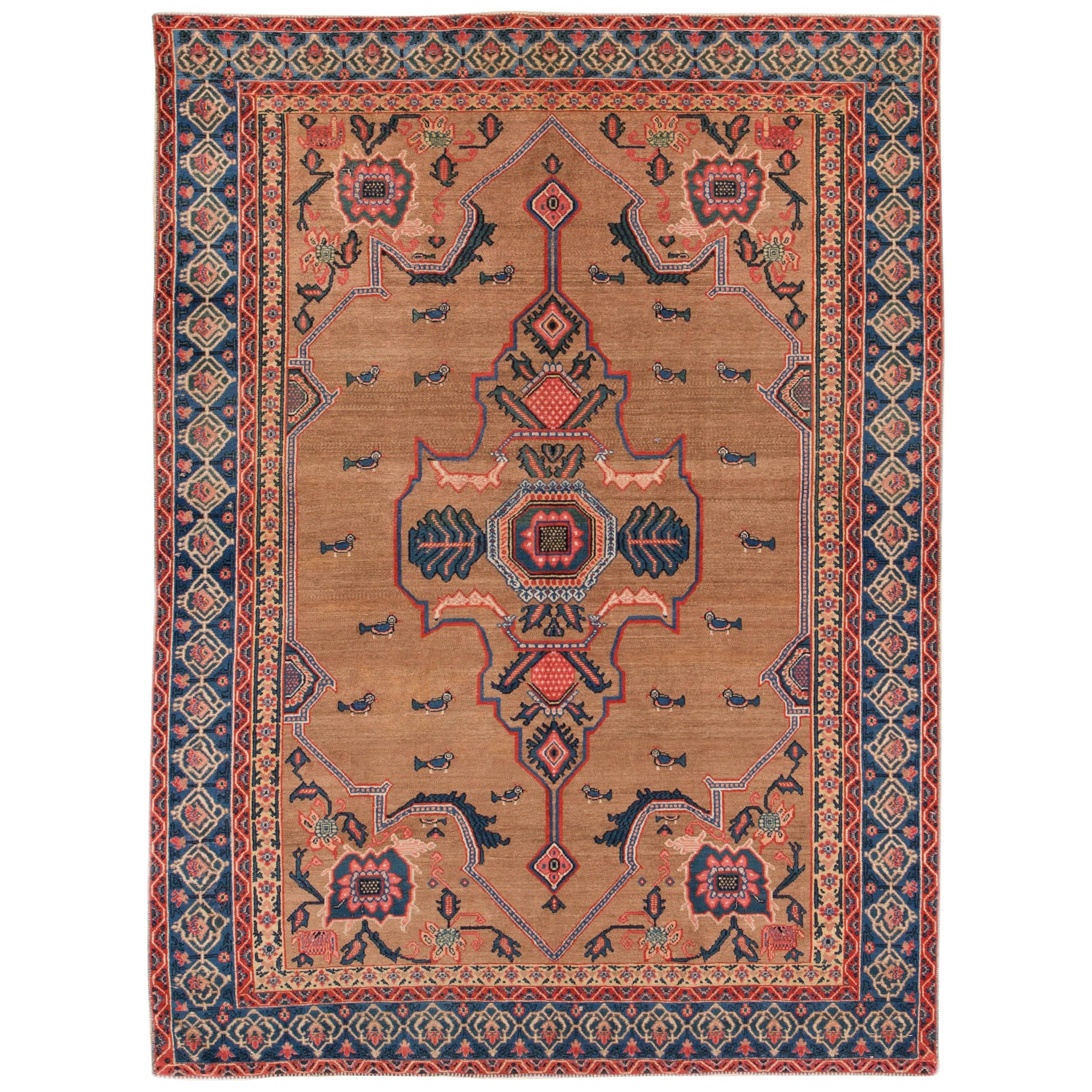 Beautiful Collectible Persian Senneh Rug For Sale at 1stDibs