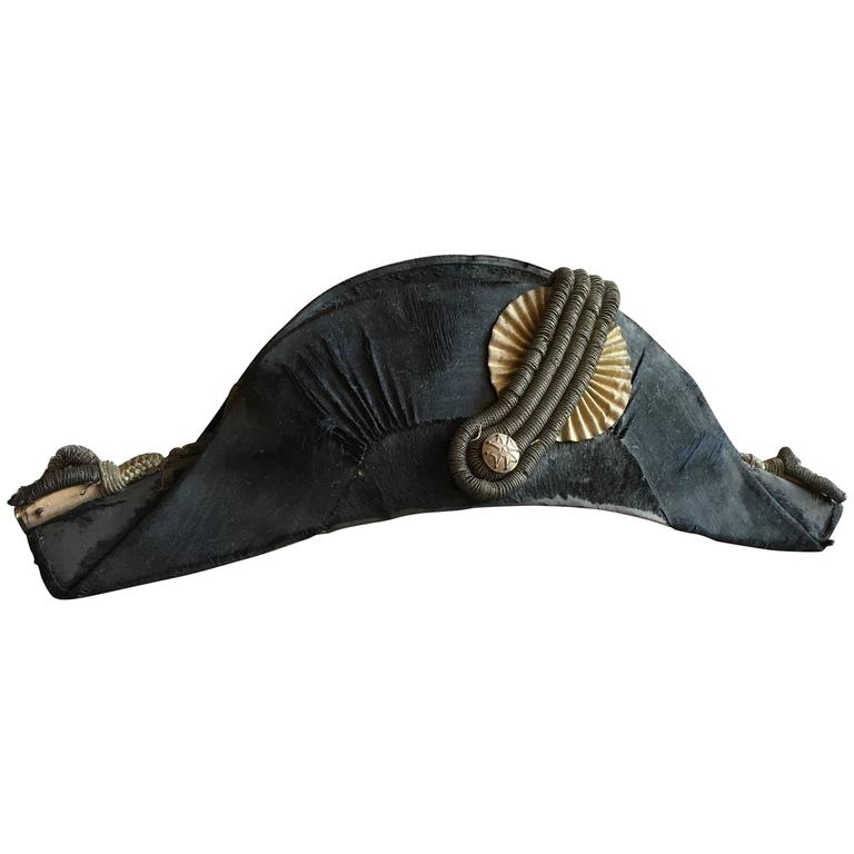 French Naval Officer Cap, circa 1800 at 1stDibs