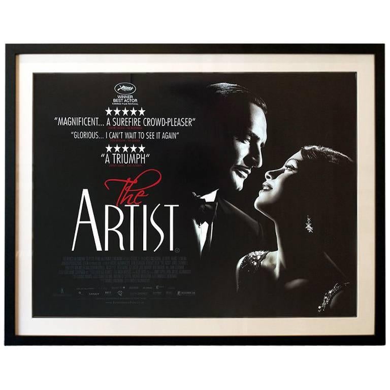 "The Artist" Film Poster, 2011 For Sale at 1stDibs