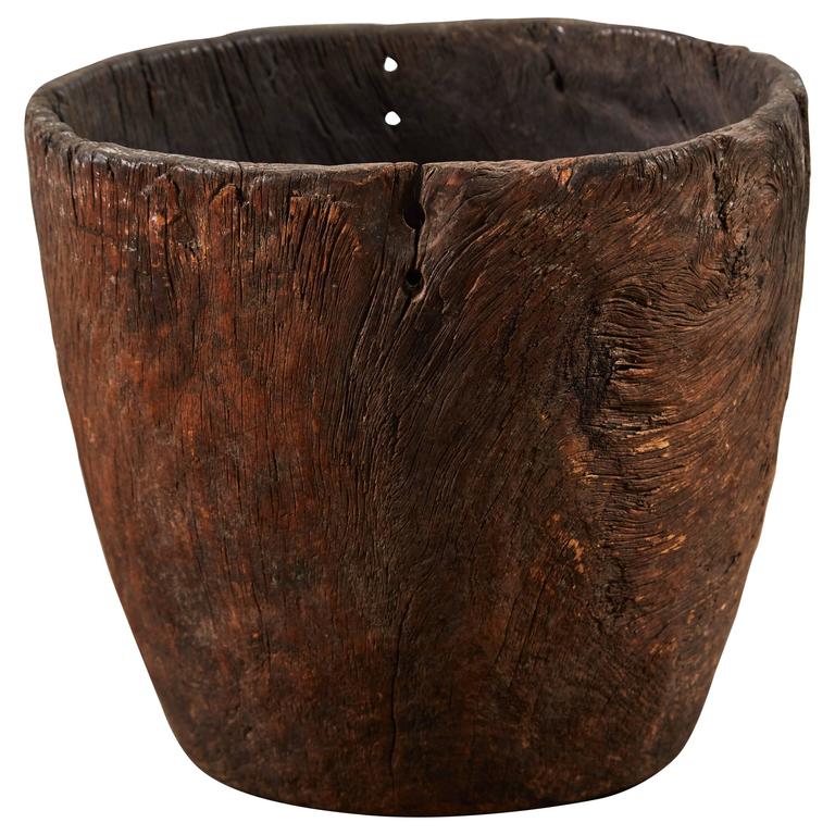 Native American Burl Wood Bowl at 1stDibs | native american wooden ...