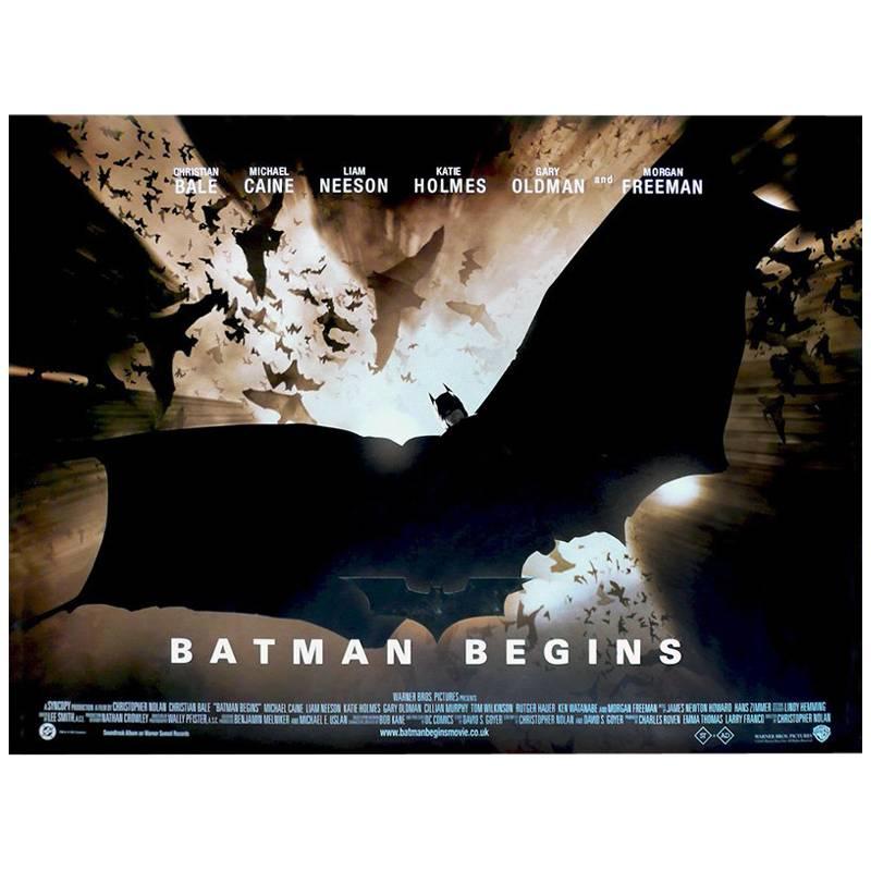 Batman Begins 2005 Poster