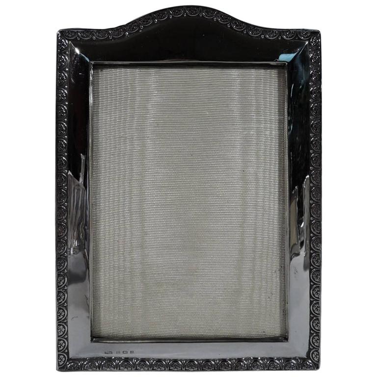 Beautiful All-Sterling Silver Picture Frame at 1stdibs