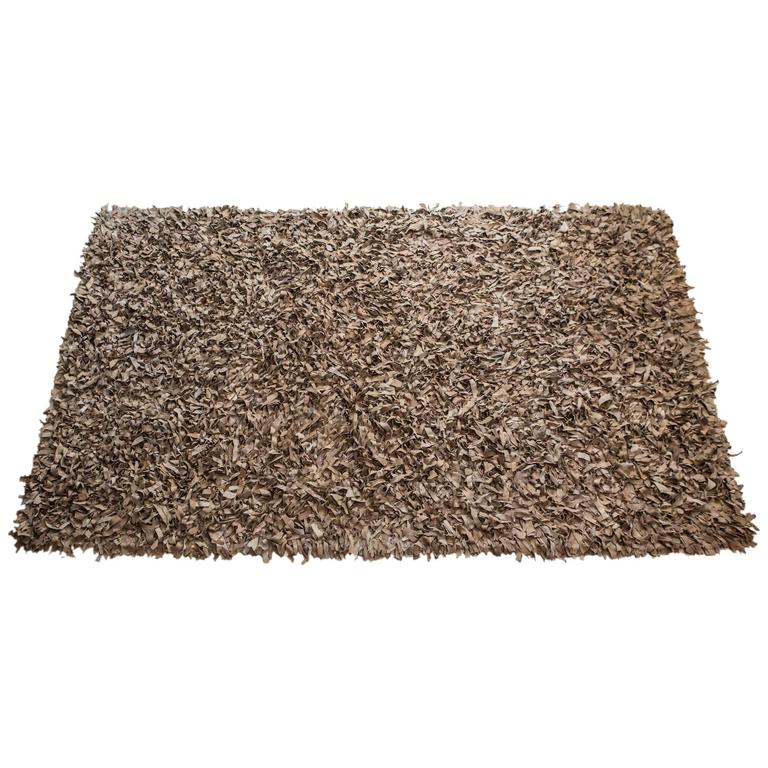Hand-Loomed Suede Area Rug by Jack Lenor Larsen For Sale at 1stDibs
