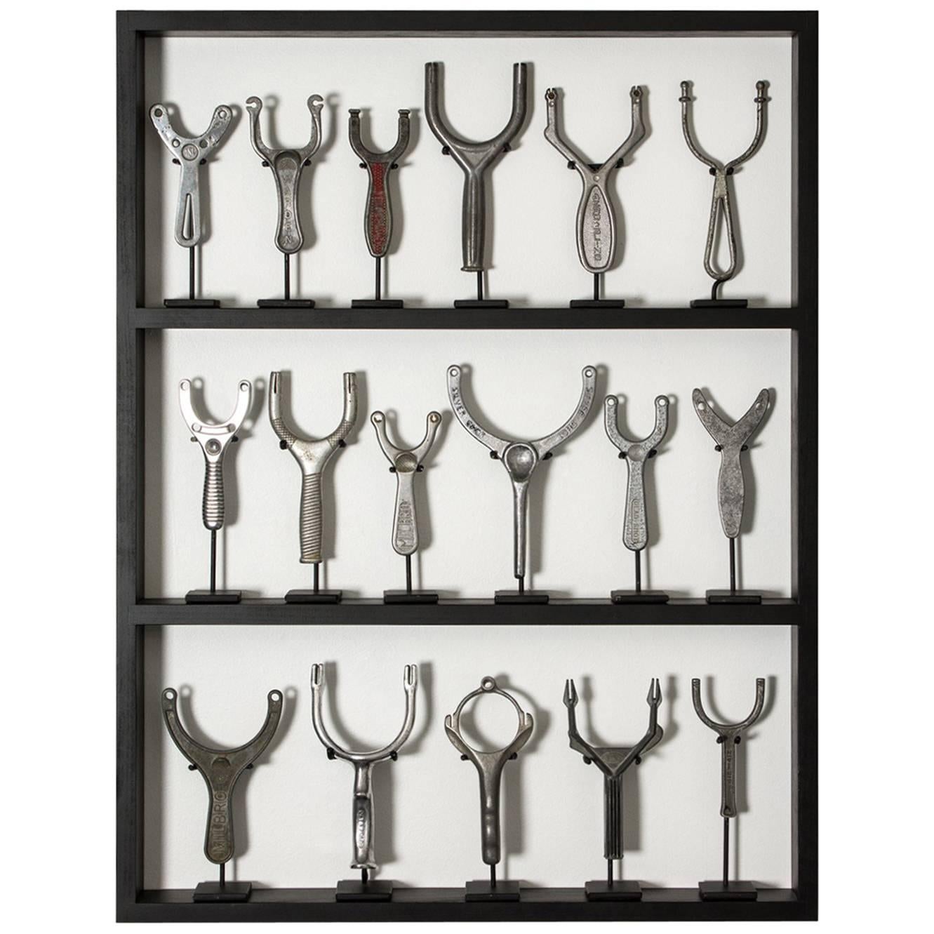 Antique Aluminum Slingshots at 1stDibs | antique slingshot, vintage ...