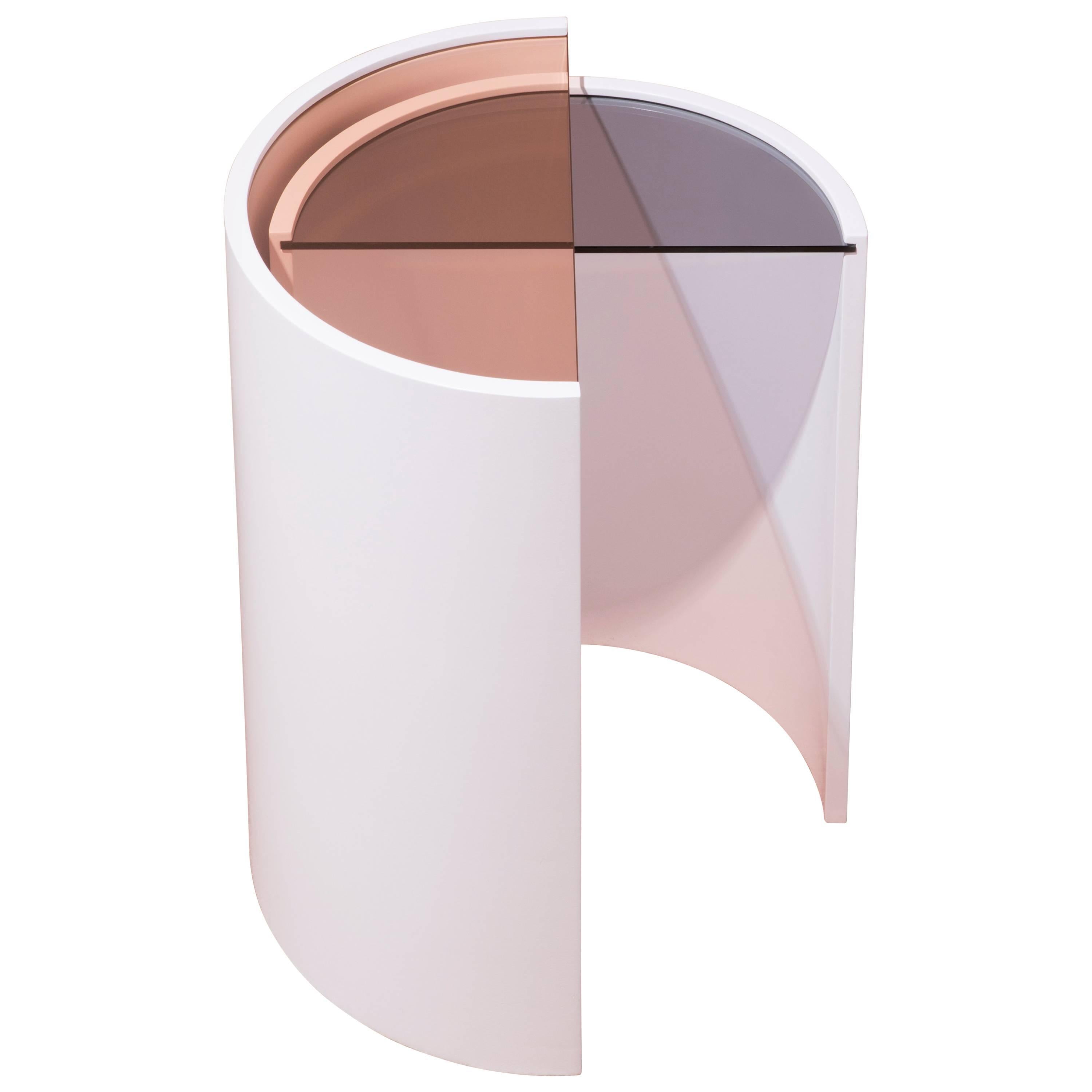 Contemporary Contour Side Tables by Bower, Made in USA For Sale at ...