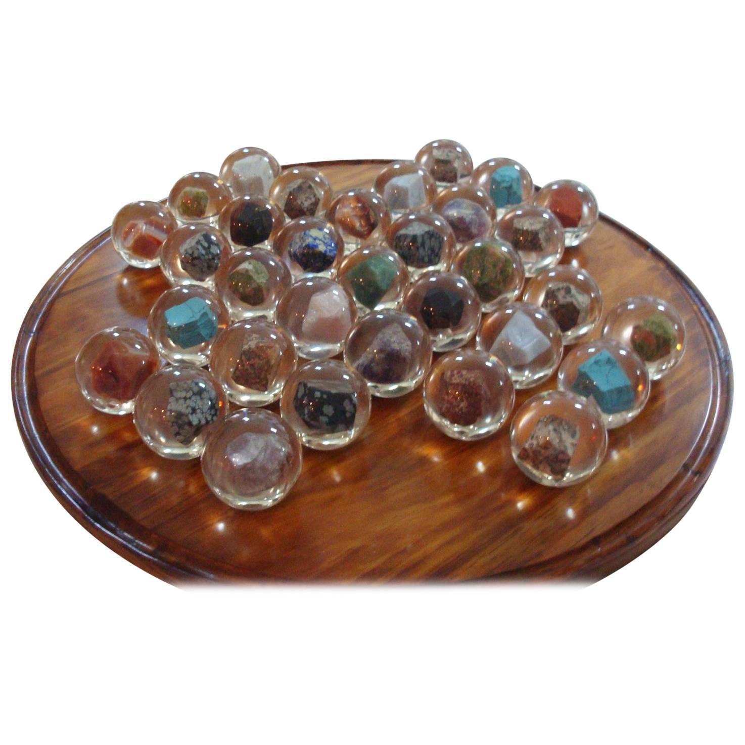 South African Board Game Solitaire at 1stDibs | african marble game ...