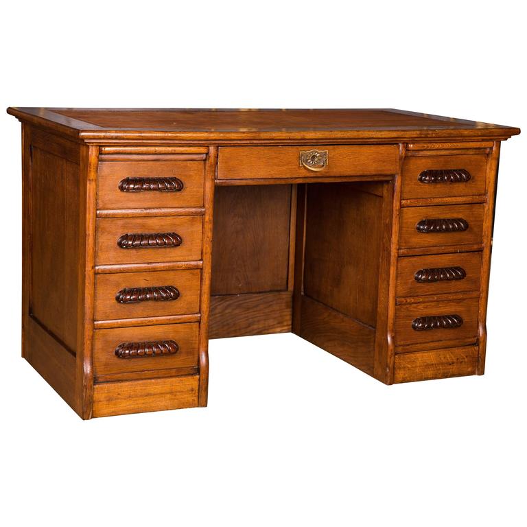 Original Antique Desk in Colonial Style, circa 1900 For Sale at 1stDibs ...