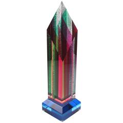 Abstract Lucite and String Sculptures, in Manner of Naum Gabo at 1stdibs