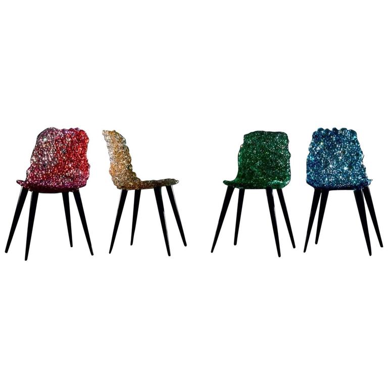Edra Gina Chair Set of Four by Jacopo Foggini For Sale at 1stDibs ...