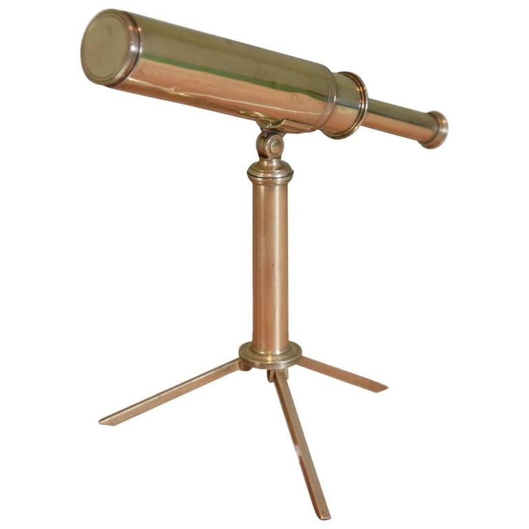 Rare Miniature Dollond Antique Telescope, Refracting Achromatic, 18th ...