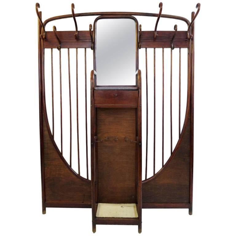 Beautiful Thonet Bentwood Cloak Rack and Umbrella Stand, circa 1900 at ...
