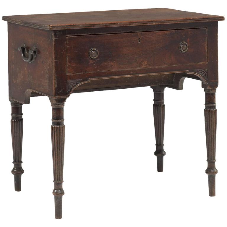 Mahogany Rent Collectors Desk, circa 1850 at 1stDibs