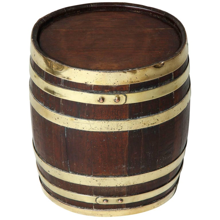 Ship Captain's Rum Keg at 1stDibs