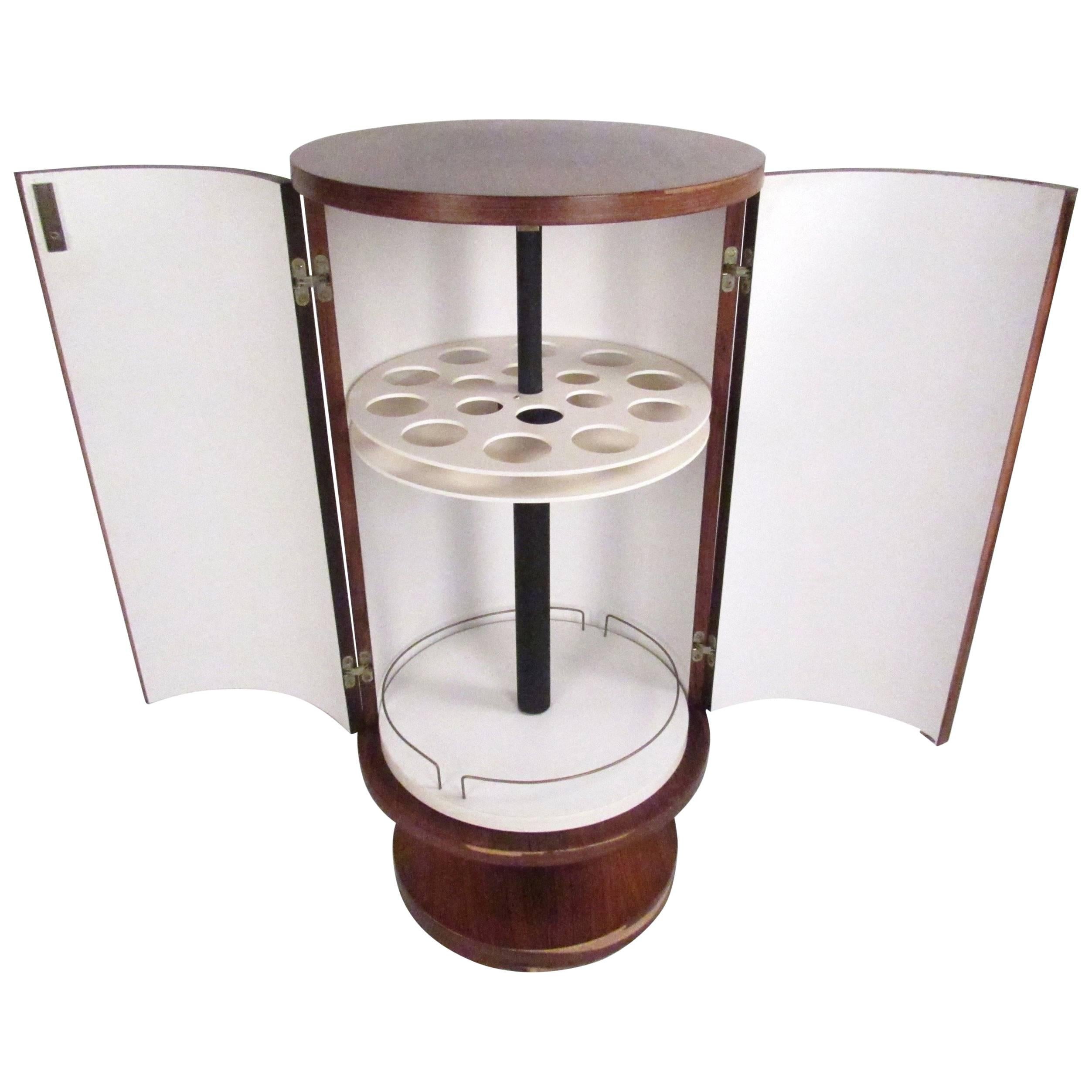 Round Bar Cabinet - 14 For Sale on 1stDibs
