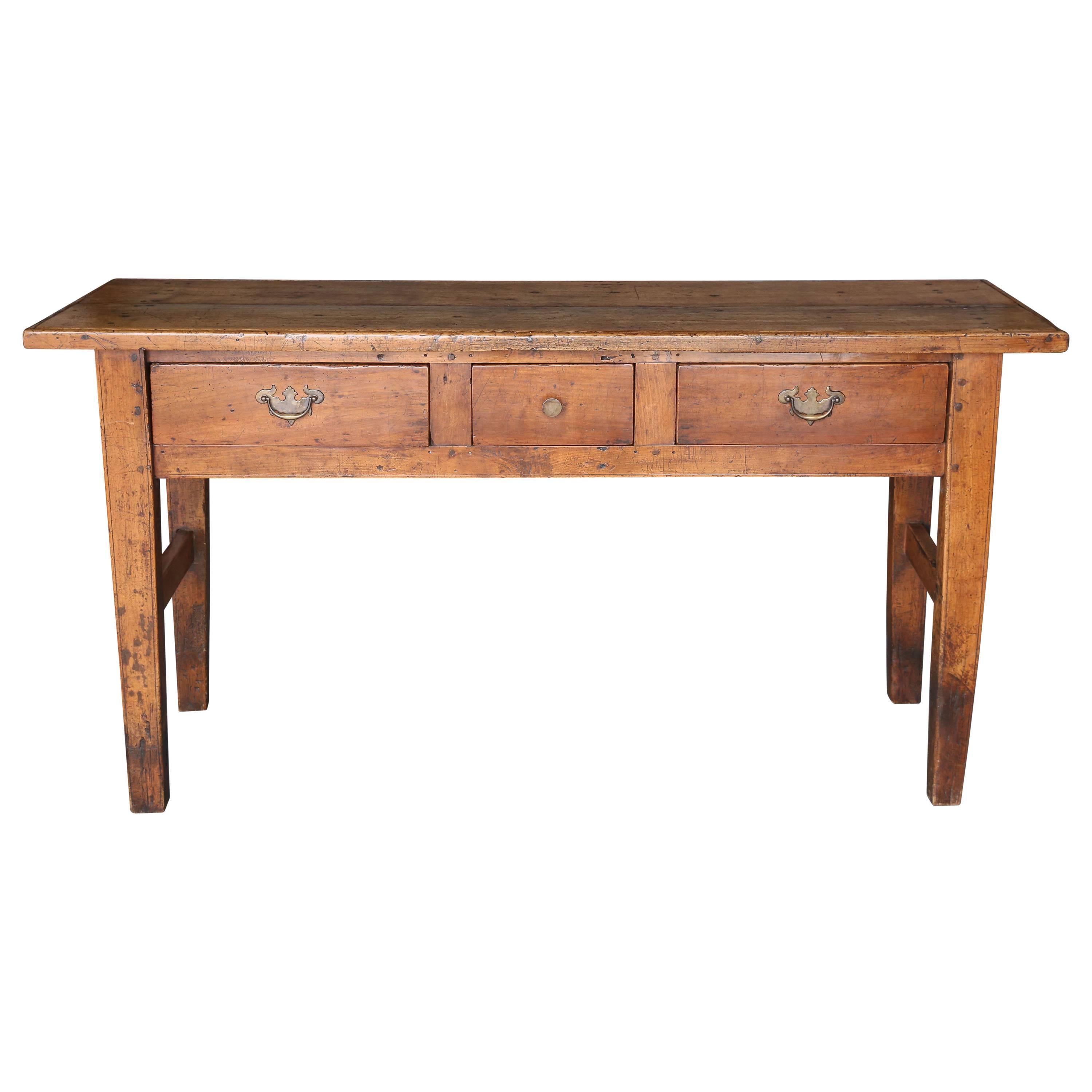 19th Century Narrow Console or Sofa Table at 1stDibs