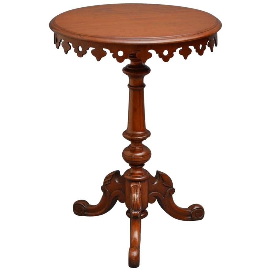 Tall English Carved Mahogany Victorian Twisted Stem Torchère For Sale ...