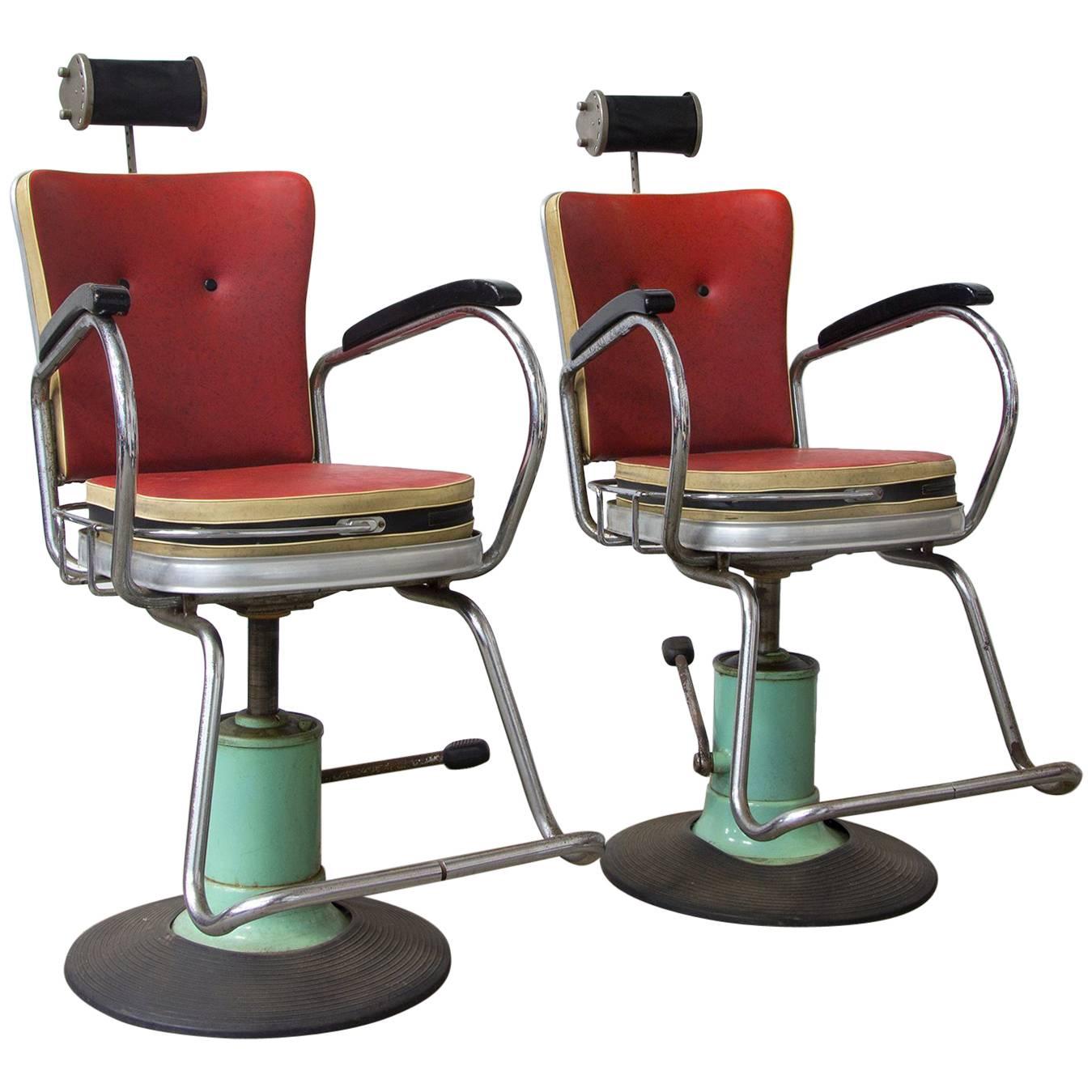 Vintage Barber Table - 8 For Sale on 1stDibs