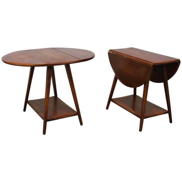 Pair of Cushman End Tables at 1stDibs