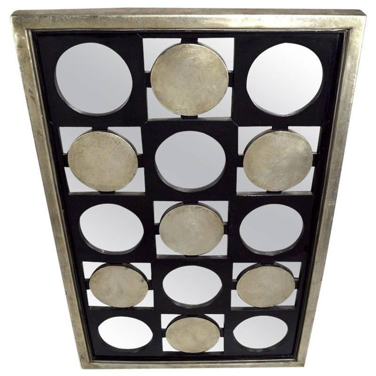 Mod Op Art Plywood, Glass and Fiberglass Mirror For Sale at 1stDibs ...
