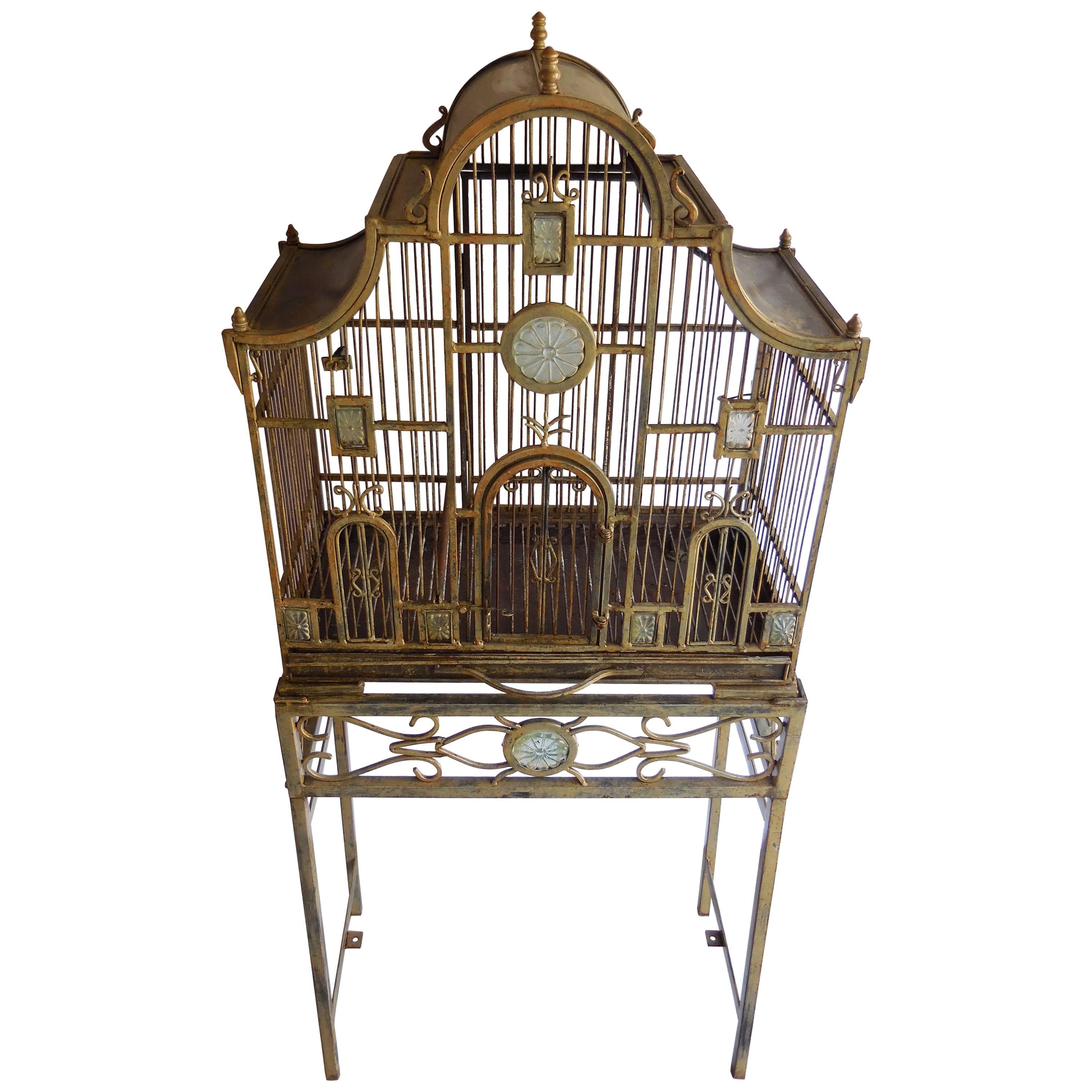 1920s English Birdcage For Sale at 1stDibs