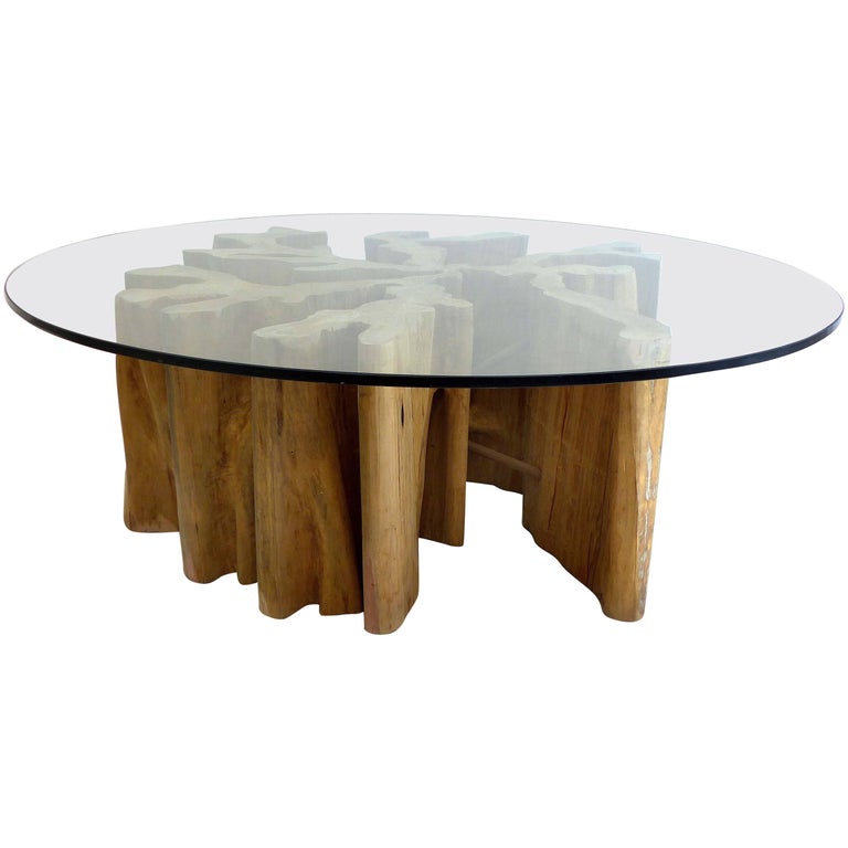 Brazilian Amazon Guaranta Wood Table Base For Sale at 1stDibs