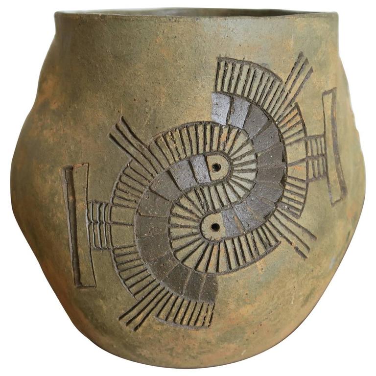 Ceramic Planter with Arcosanti Design by Paolo Soleri, 1970s For Sale ...