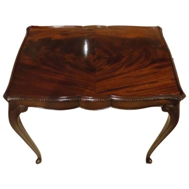 Hepplewhite Designed Mahogany Edwardian Period Antique Silver Table at ...