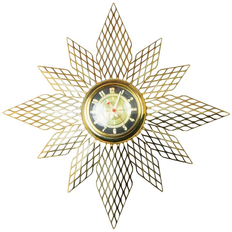 Mastercrafters Starburst Clocks