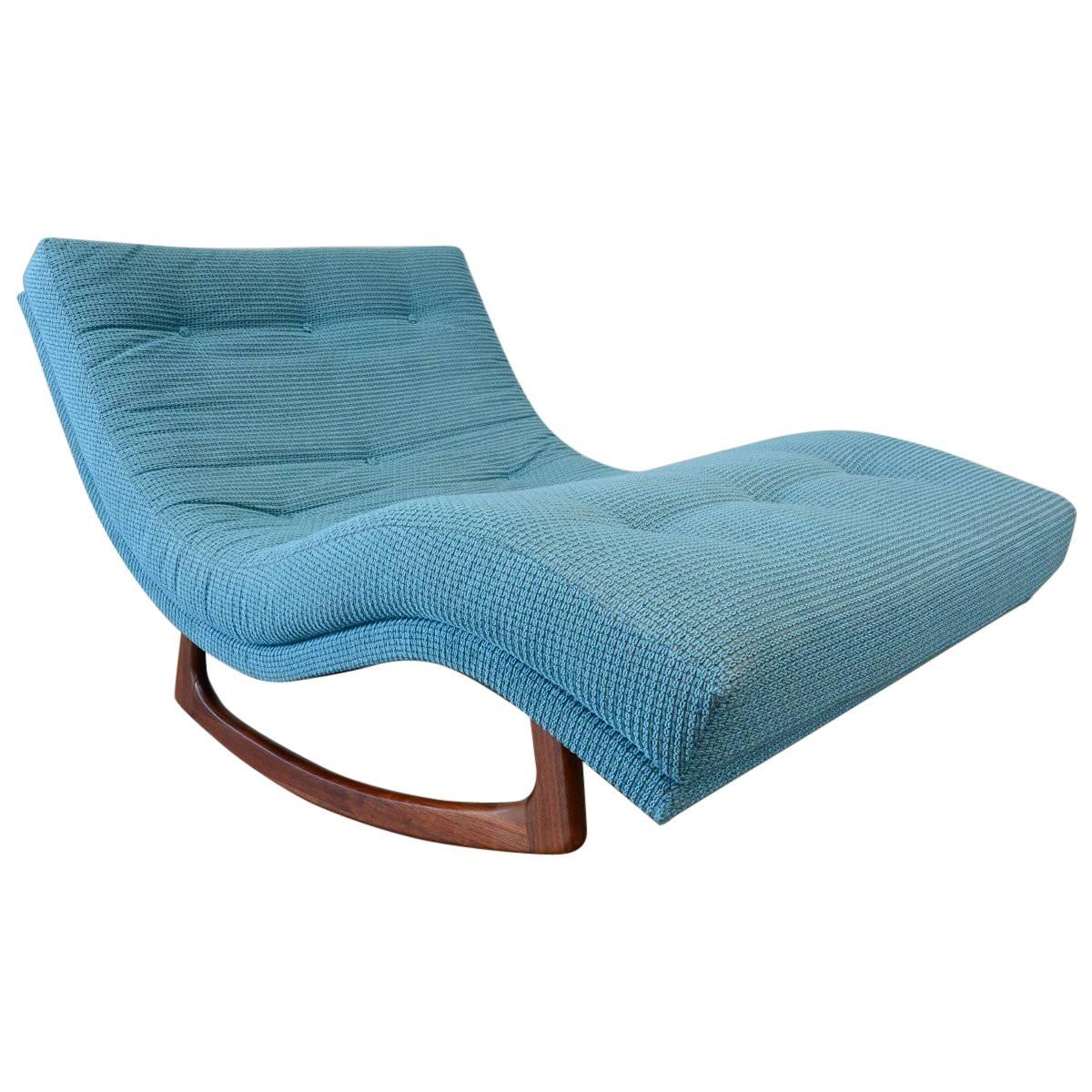 Adrian Pearsall Rocking Chaise Longue at 1stDibs