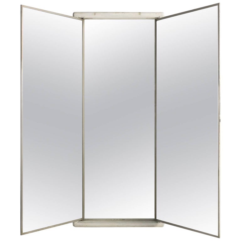 Brot Triptych Mirror, circa 1900 at 1stDibs