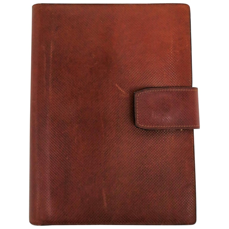 Bottega Veneta Italian Leather Address and Note Pad Agenda at 1stDibs