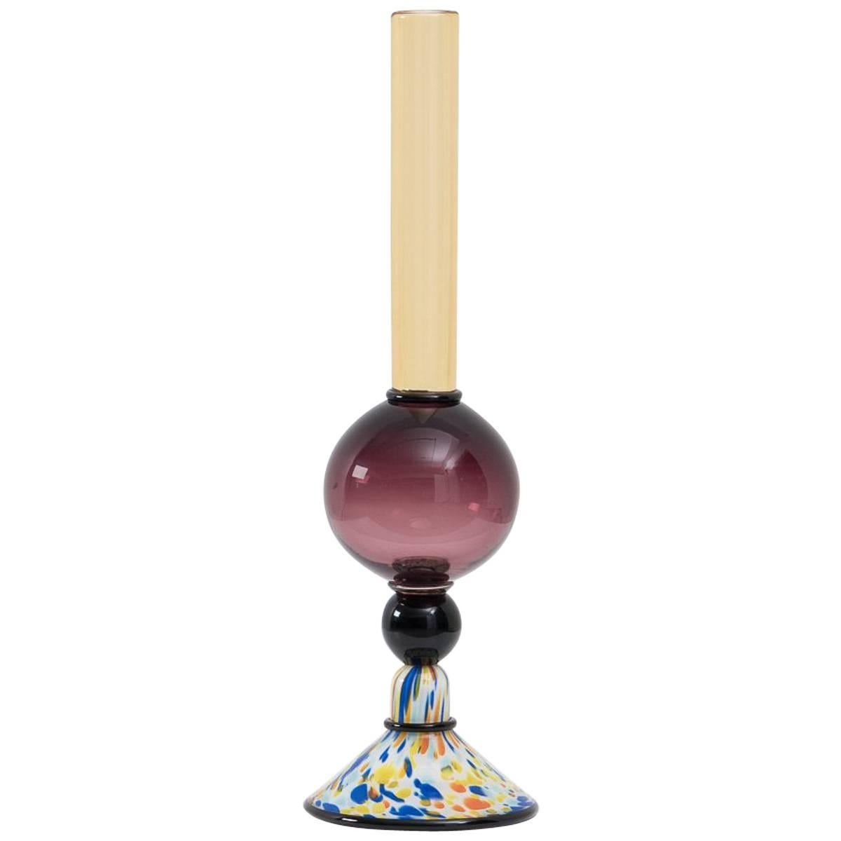 Peter Shire “Lake Como” Vase for Ponti Vivarani at 1stDibs | peter ponti
