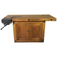 Antique and Vintage Industrial and Work Tables - 745 For Sale at 1stdibs