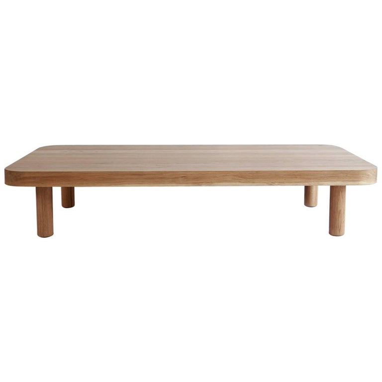 Rectangular Radius Coffee Table For Sale at 1stDibs