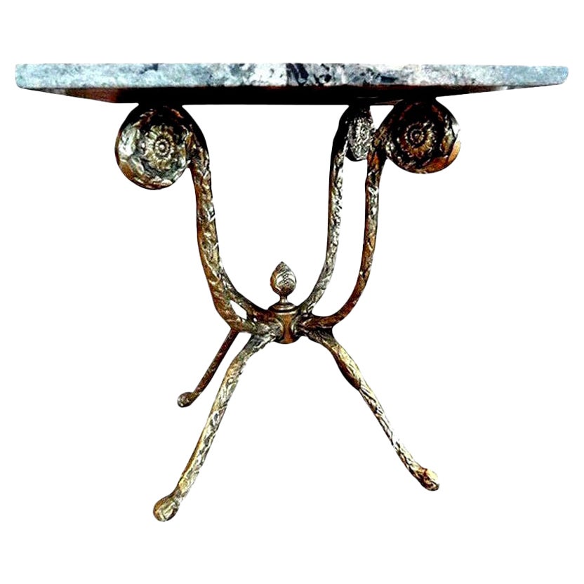 Antique Marble-Top Table at 1stDibs