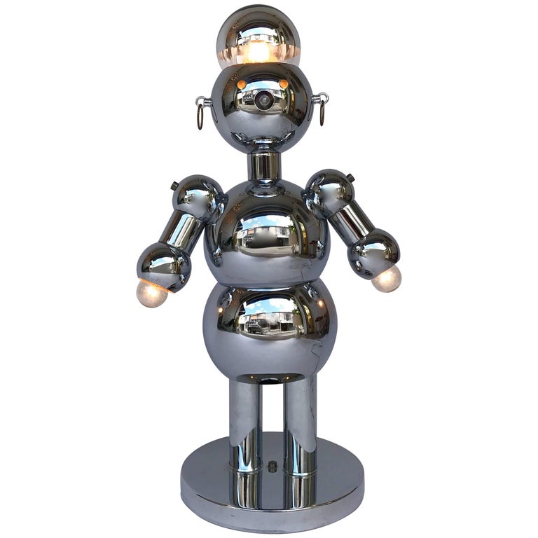 Robot Lamp by Torino Lamps, USA 1970s at 1stDibs