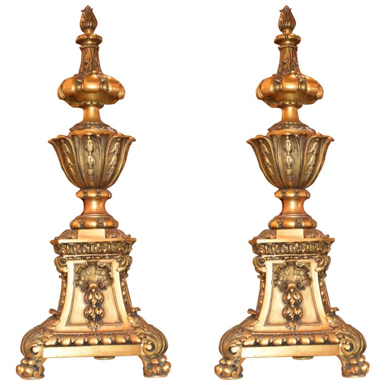 Antique Andirons For Sale at 1stDibs