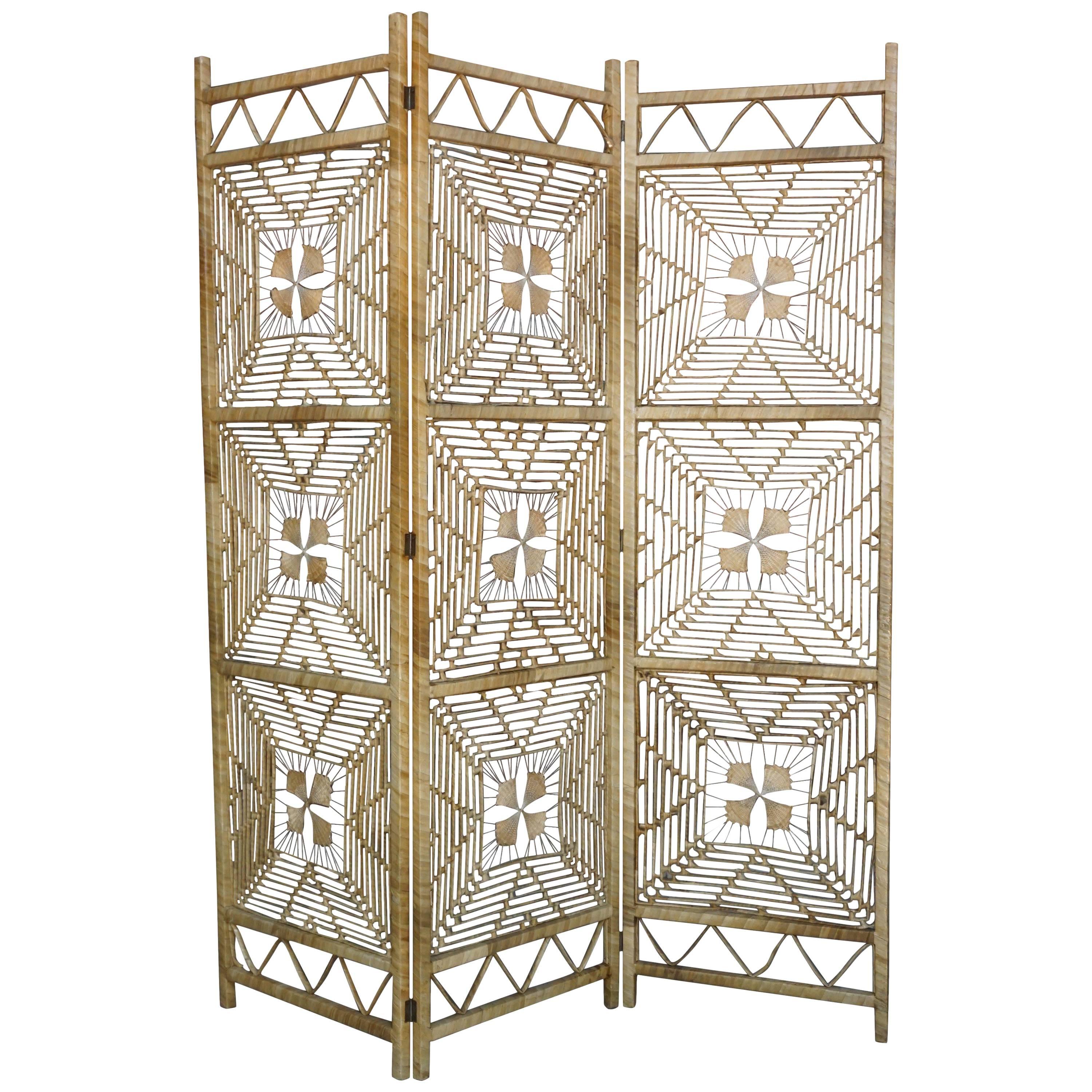 Highly Decorative Screen at 1stDibs