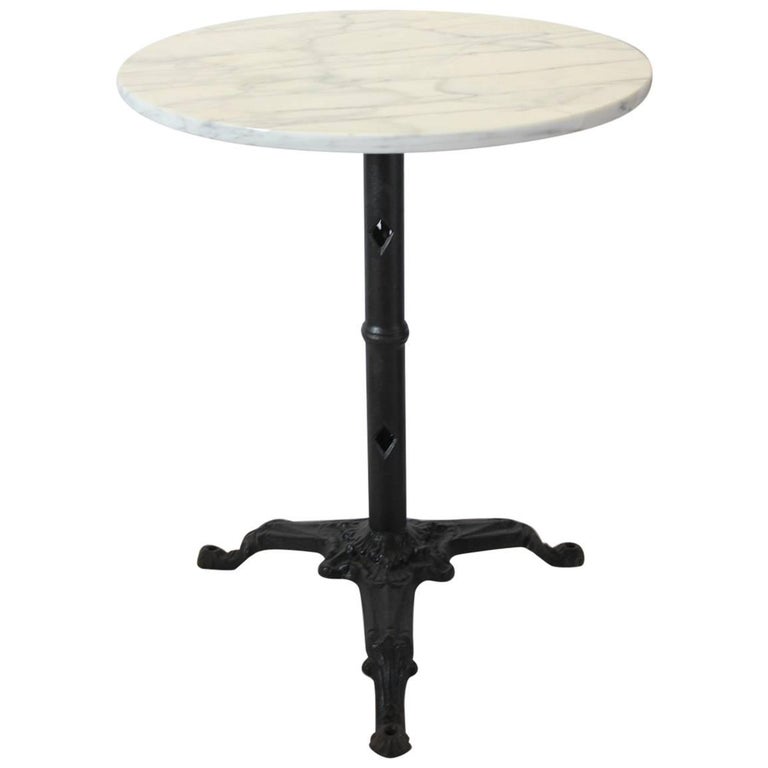 Antique Bistro Table at 1stDibs