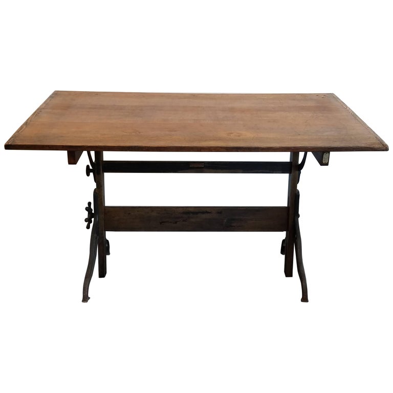 Vintage Hamilton Drafting Table at 1stDibs