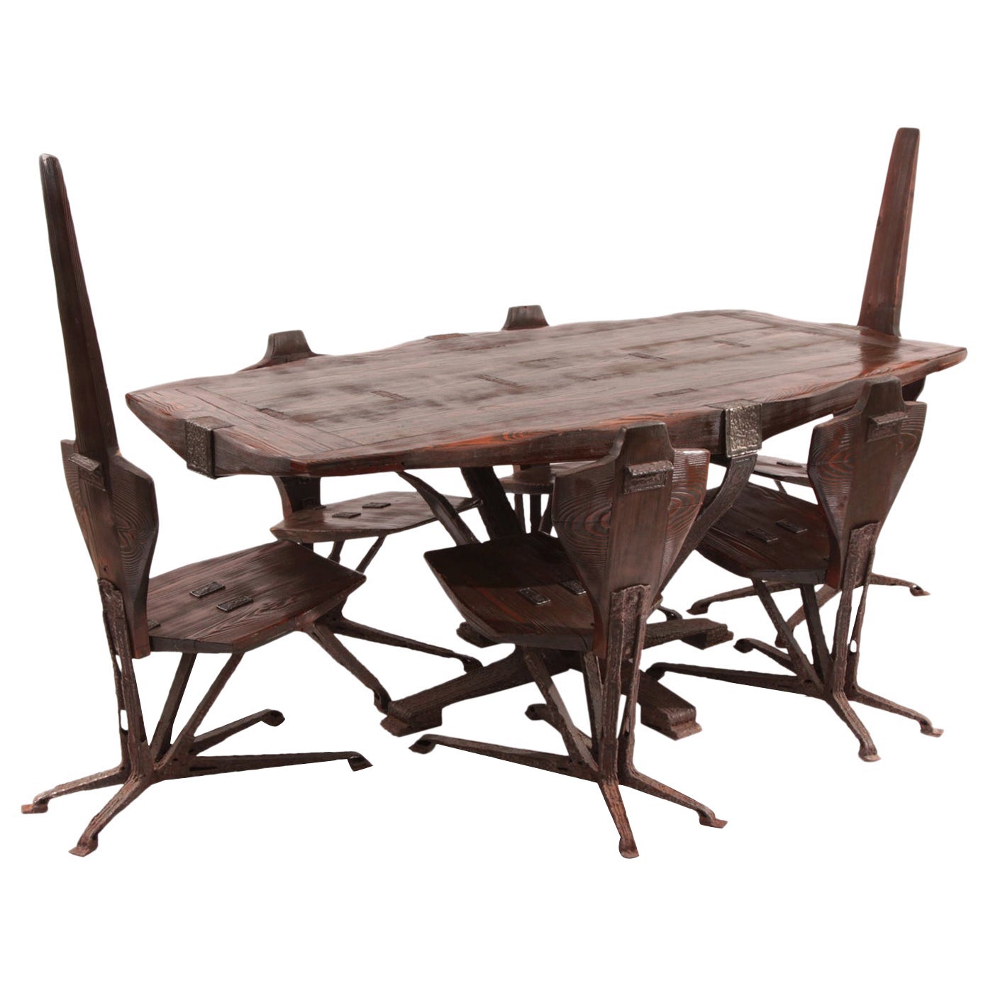 Robert Bristow Solid Walnut Console Table for Ralph Pucci at 1stDibs ...