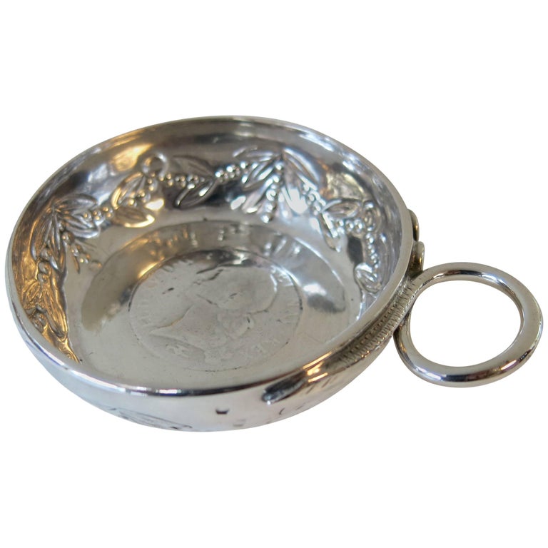 Antique French Sterling Silver Taste De Vin / Wine Taster / Tastevin at ...