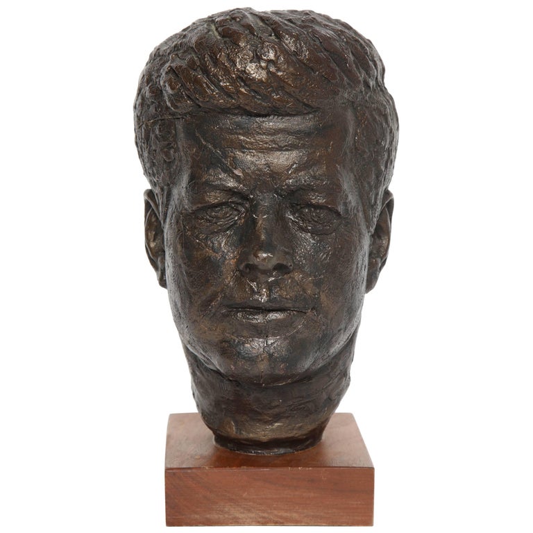 John F Kennedy Bust at 1stDibs