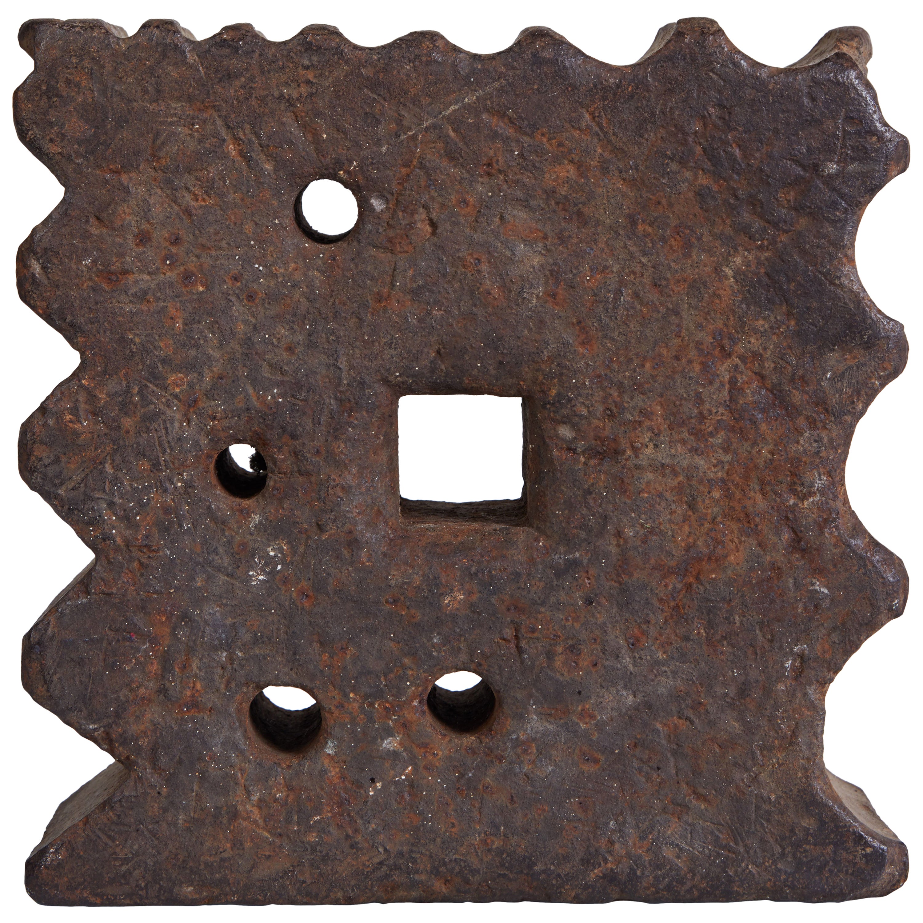 Czech Cast Iron Swage Block at 1stDibs