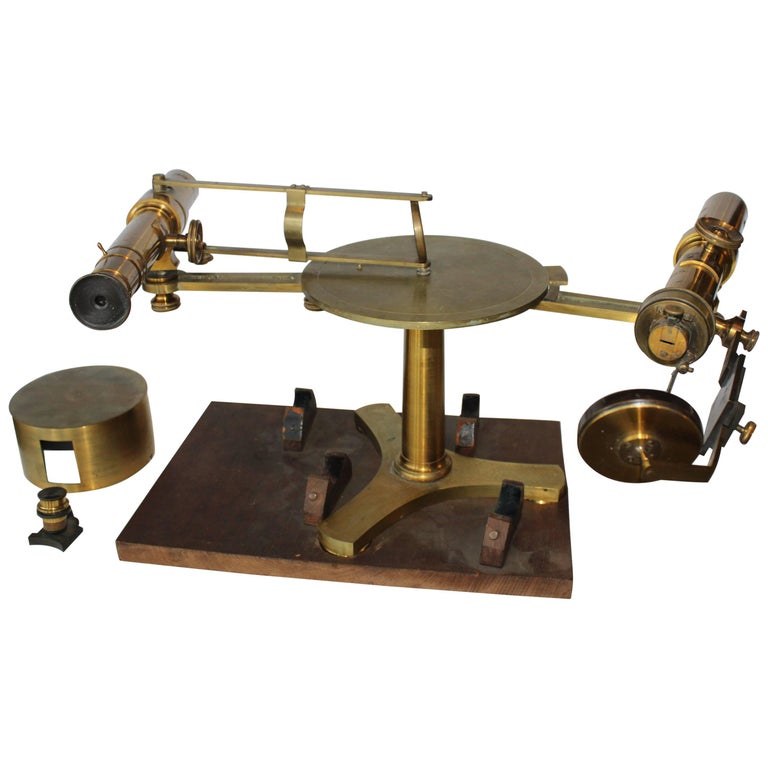 Double Horizontal Microscope For Sale at 1stDibs