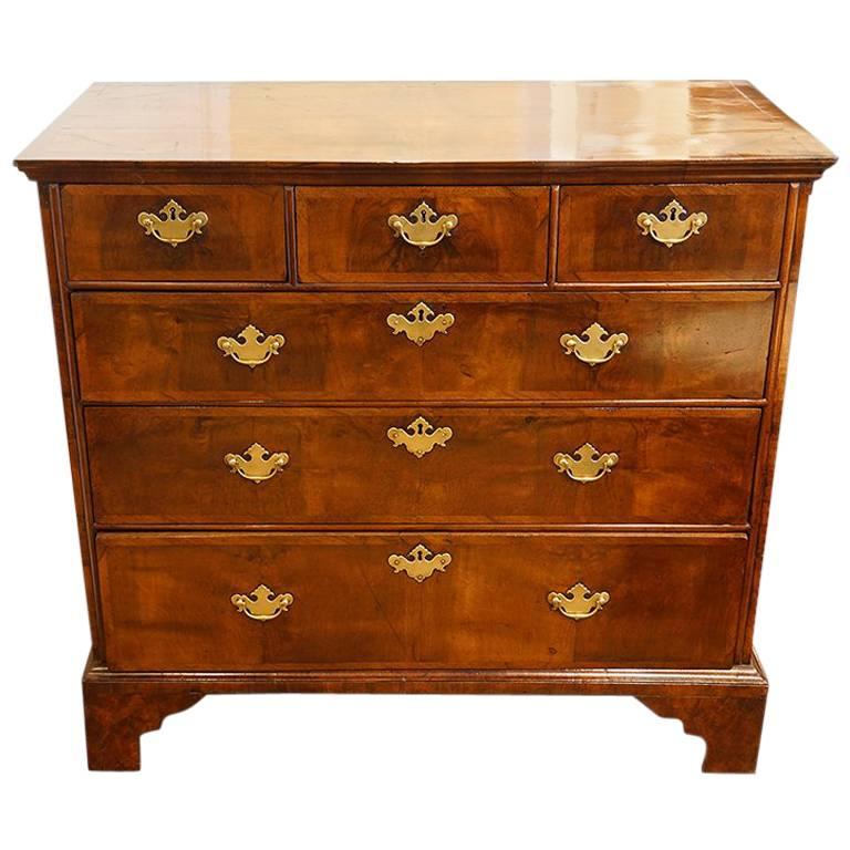 Queen Anne Walnut Chest at 1stDibs