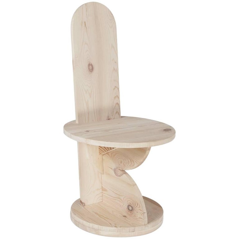 Pinocchio Chair by Mario Ceroli, Mobili Nella Valle For Sale at 1stDibs